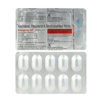 Medilines Pharma - Aldigesic-SP Tablet